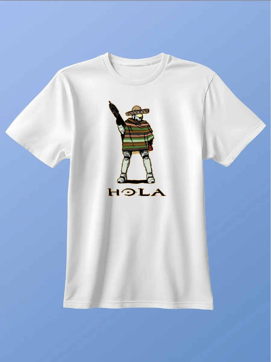 Футболка TREND.LAB halo hola