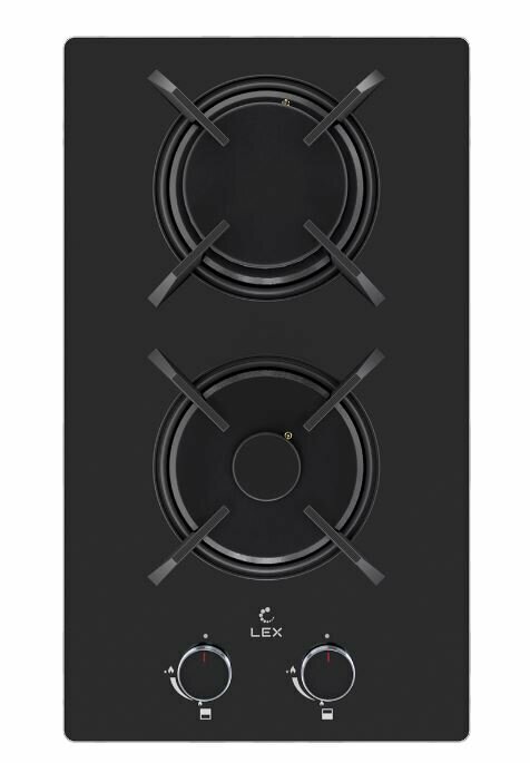 Газовая варочная поверхность Lex GVG 323A BBL черный (chao000414)