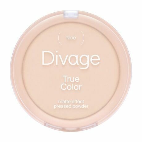 DIVAGE Пудра компактная True Color, 8 г, 03 Beige