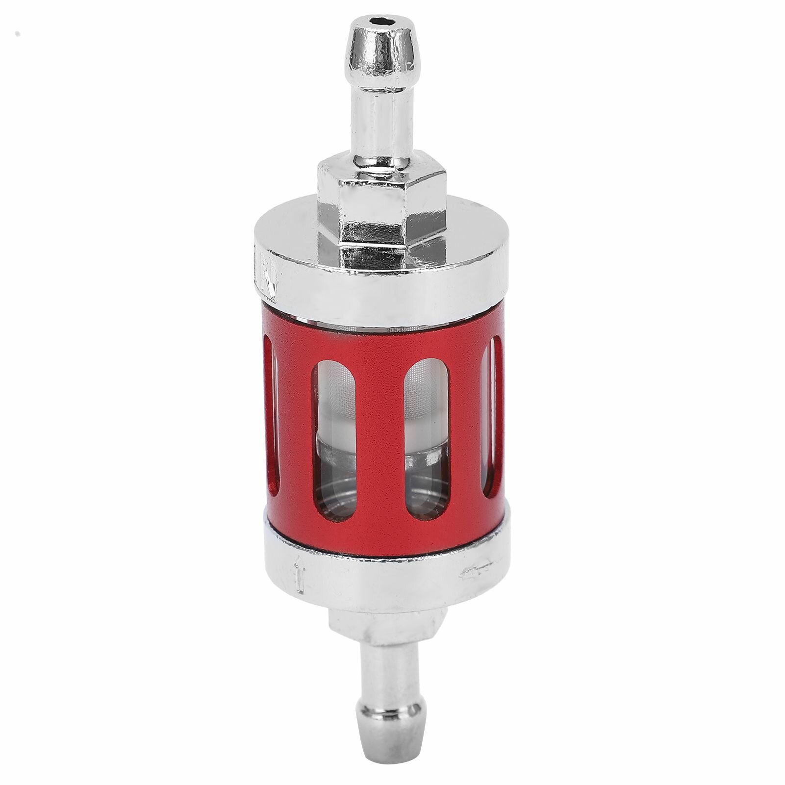 Топливный фильтрующий элемент из алюминиевого сплава, сменное стекло для автомобилей, квадроциклов, внедорожников, мотоциклов, питбайков, красный