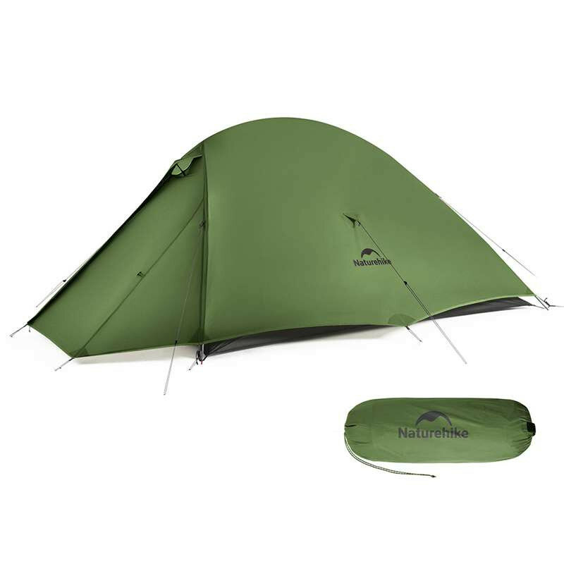 Палатка Naturehike Cloud up Pro CNK2350WS020 двухместная зеленый (6927595798737)