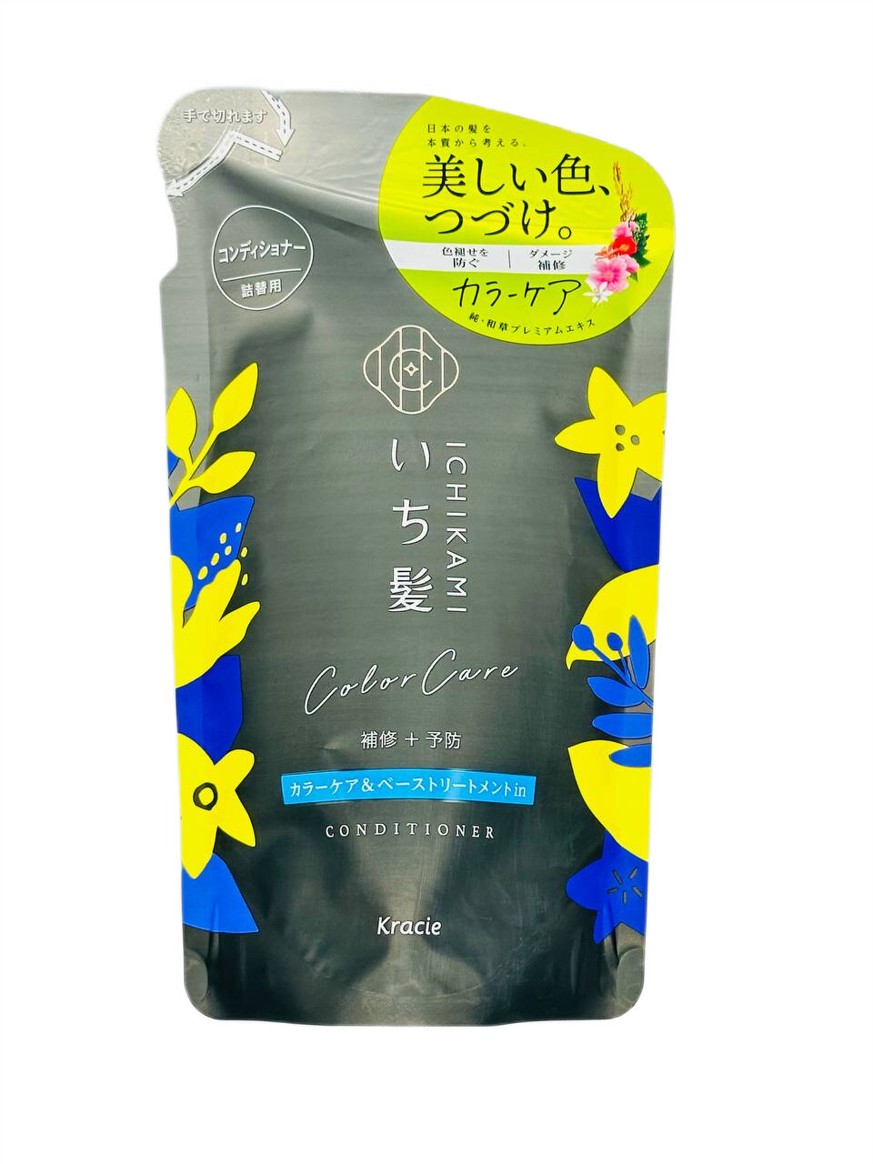 Кондиционер KRACIE ICHIKAMI Color Care для окрашенных волос с ароматом горной сакуры, 330мл см уп