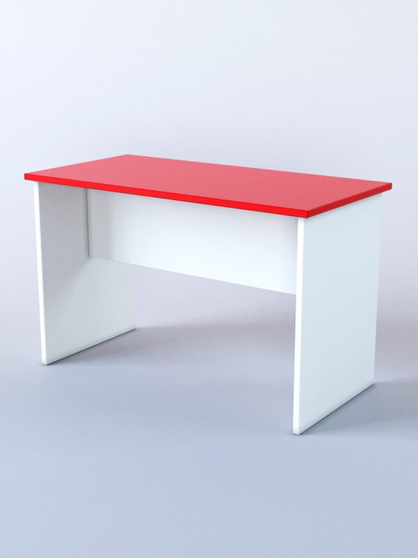 Скамейка для раздевалок "спорт" №1, Белый + Красный. Производитель товара - компания Westcom.