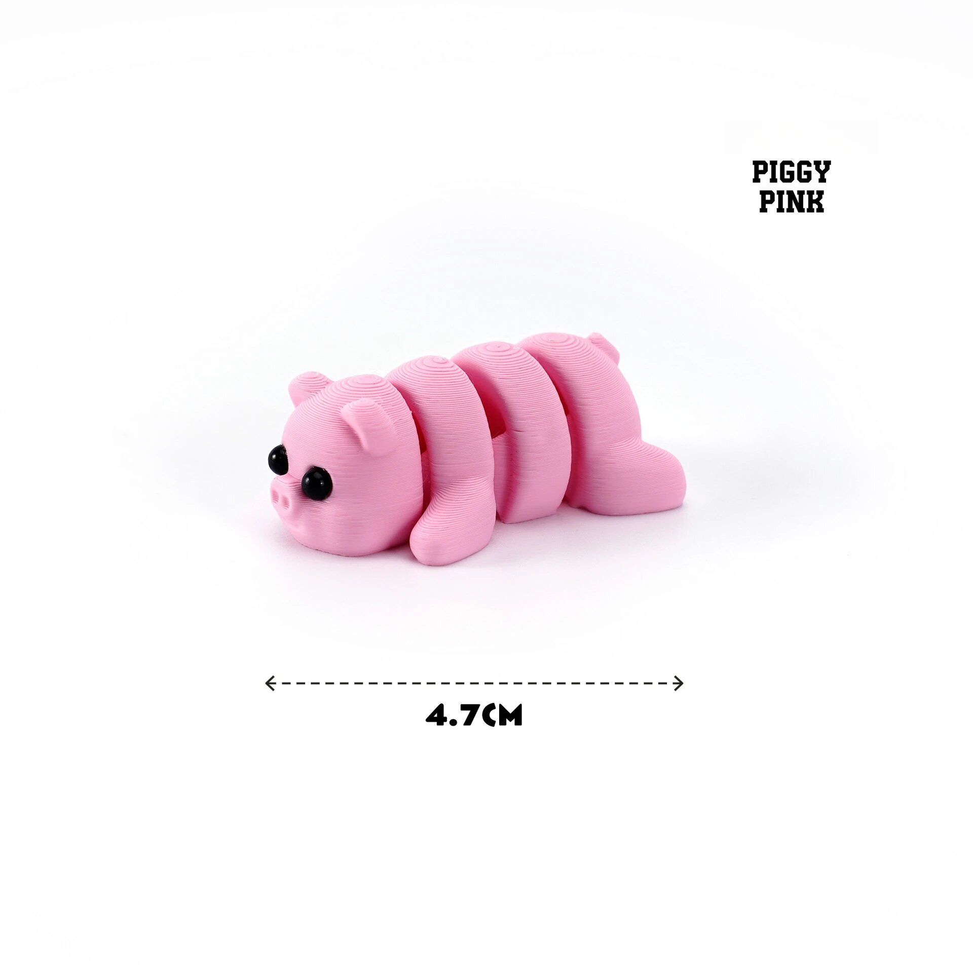 Розовая фигурка свинки Piggy Pink 4.7см