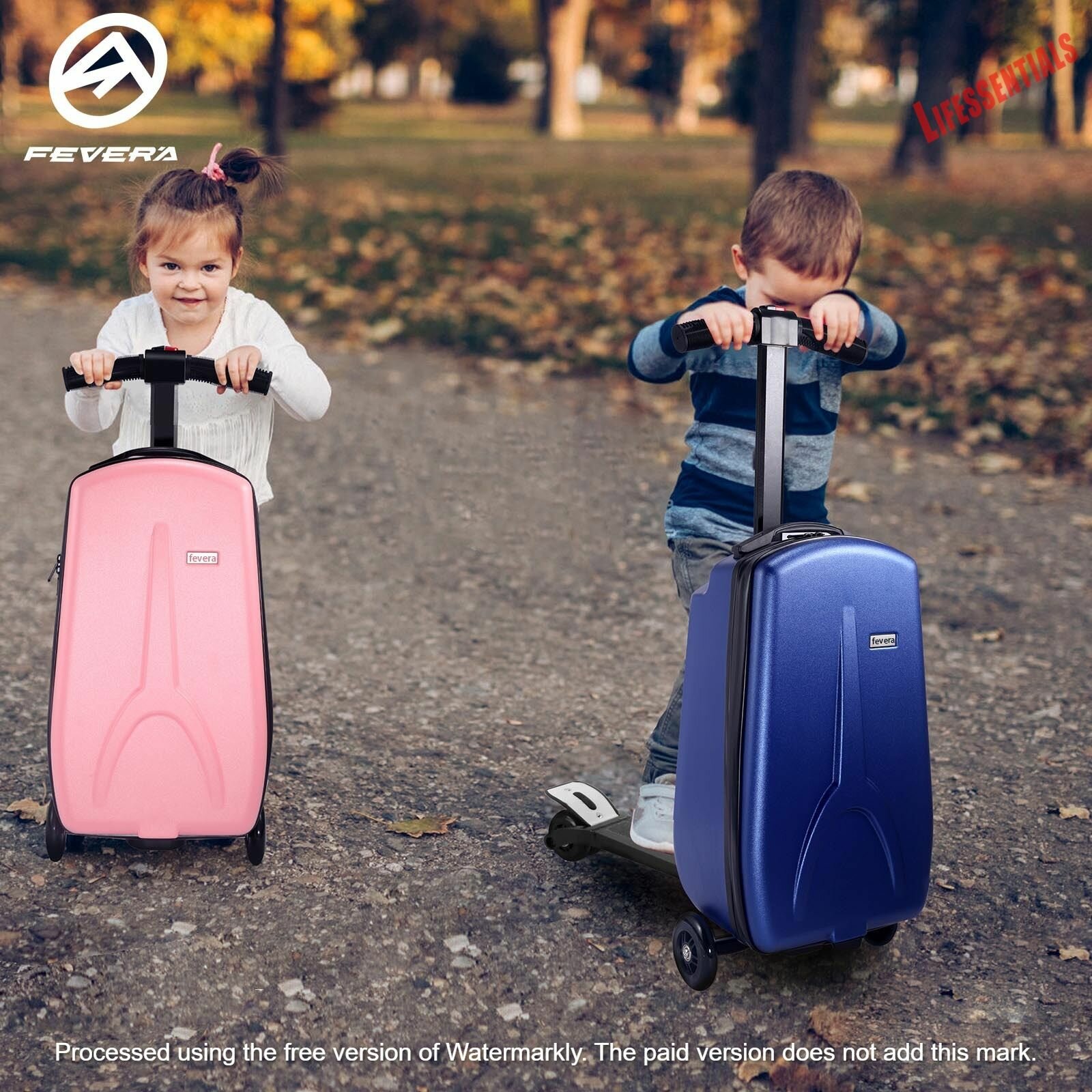 Чемодан-самокат Micro Luggage Junior