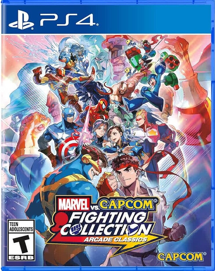 Marvel vs Capcom Fighting Collection Arcade Classics [PS4, русские субтитры]