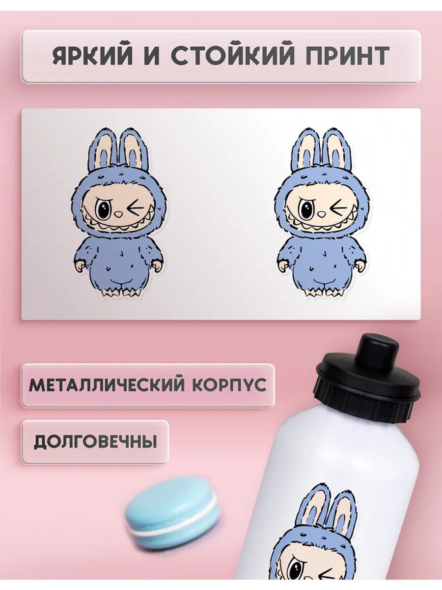 Бутылка для воды лабубу — фото 1