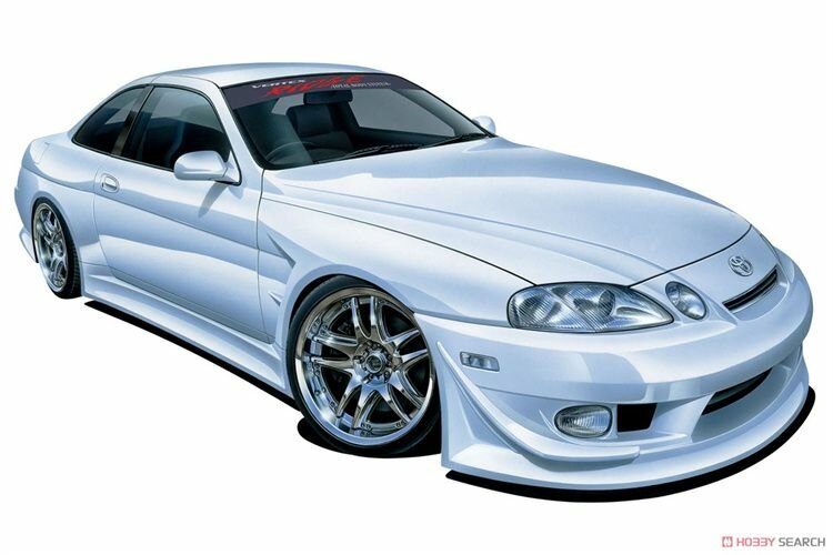 Сборная модель Машинка aoshima-06133 1/24 Toyota JZZ30 Soarer Vertex Edition car model kit