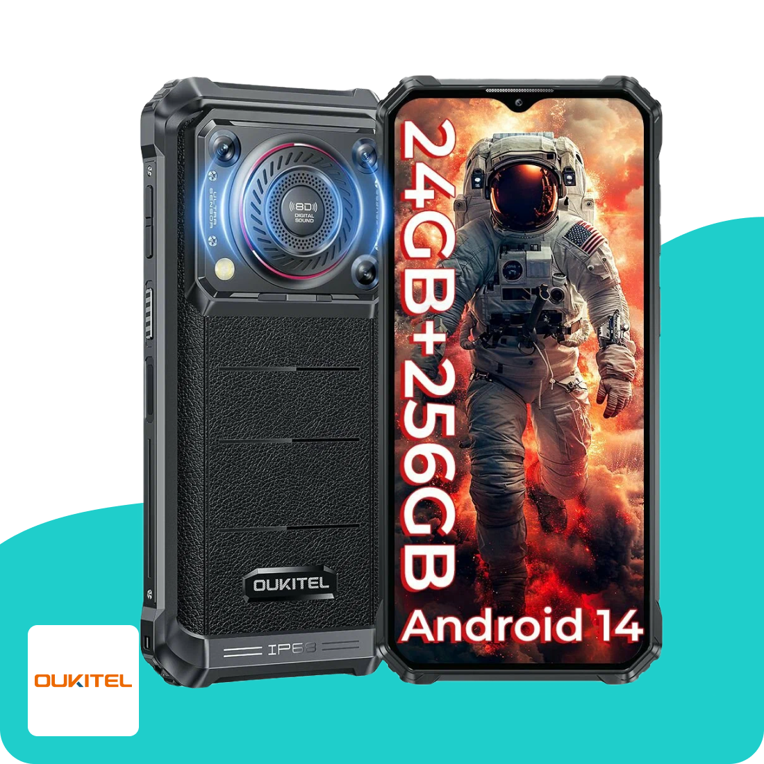 Смартфон OUKITEL WP36 Pro 6/256 Black