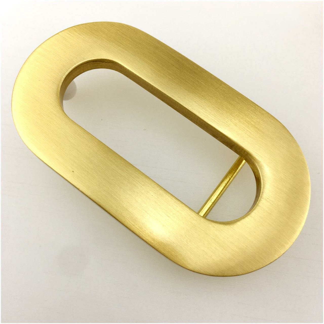 Пряжка для ремня 40 мм латунь с O-образная форма бляхи для ремней мужские