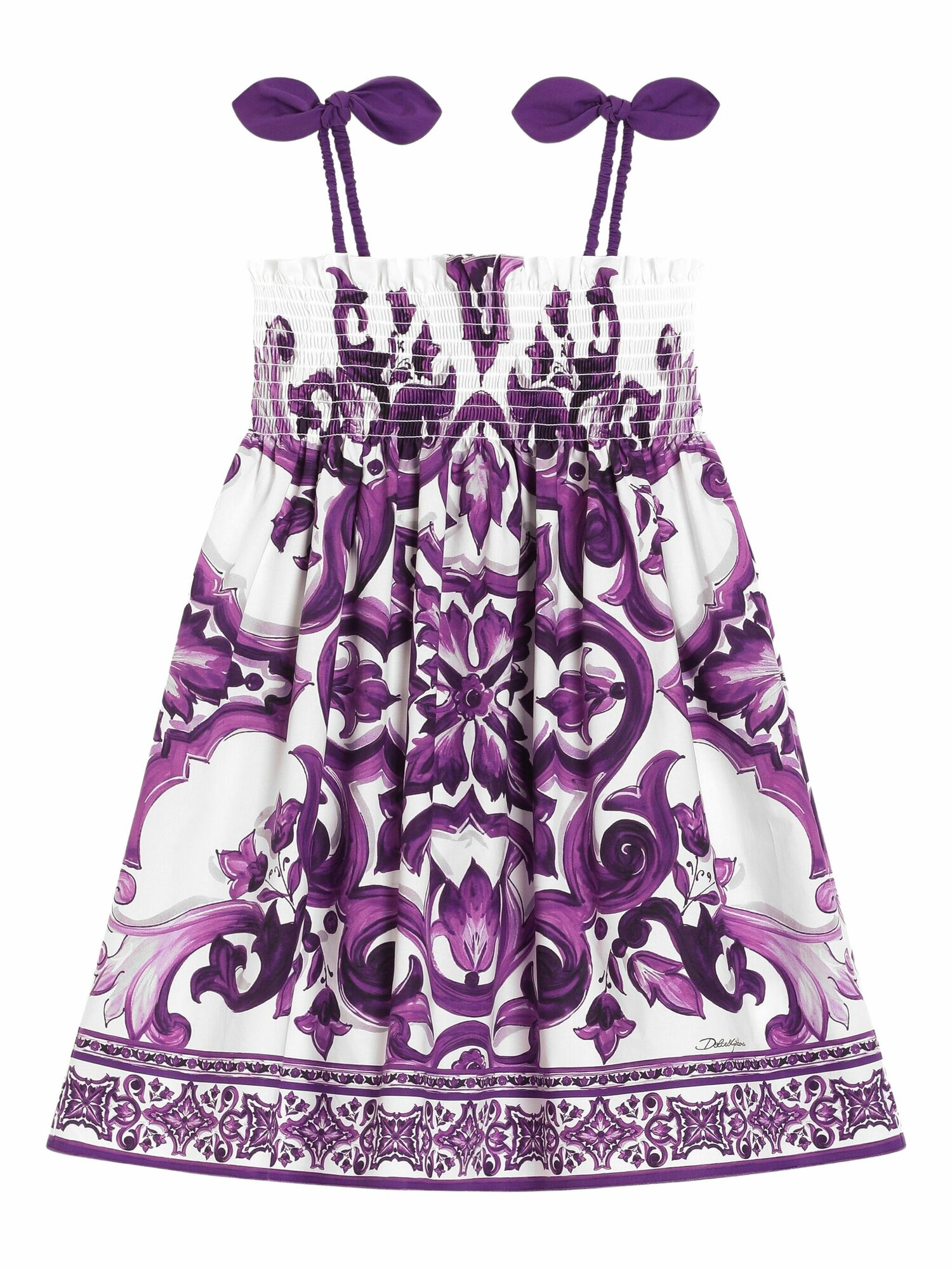 Платье DOLCE & GABBANA Majolica
