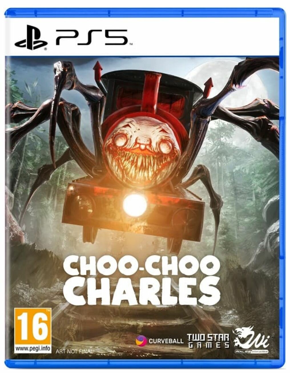 Игра на диске Choo-Choo Charles для Playstation 5, русские субтитры