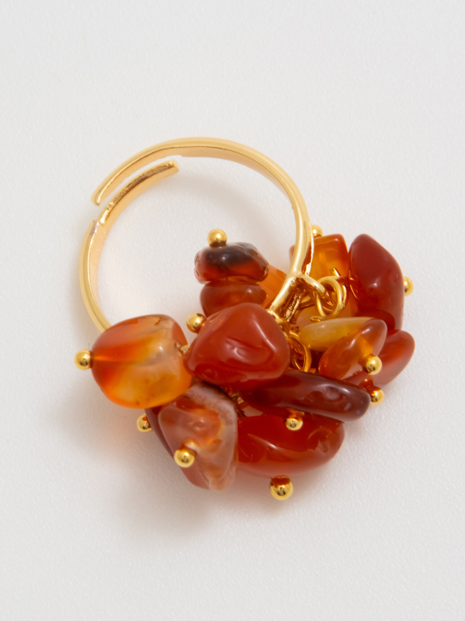 Кольцо, сердолик