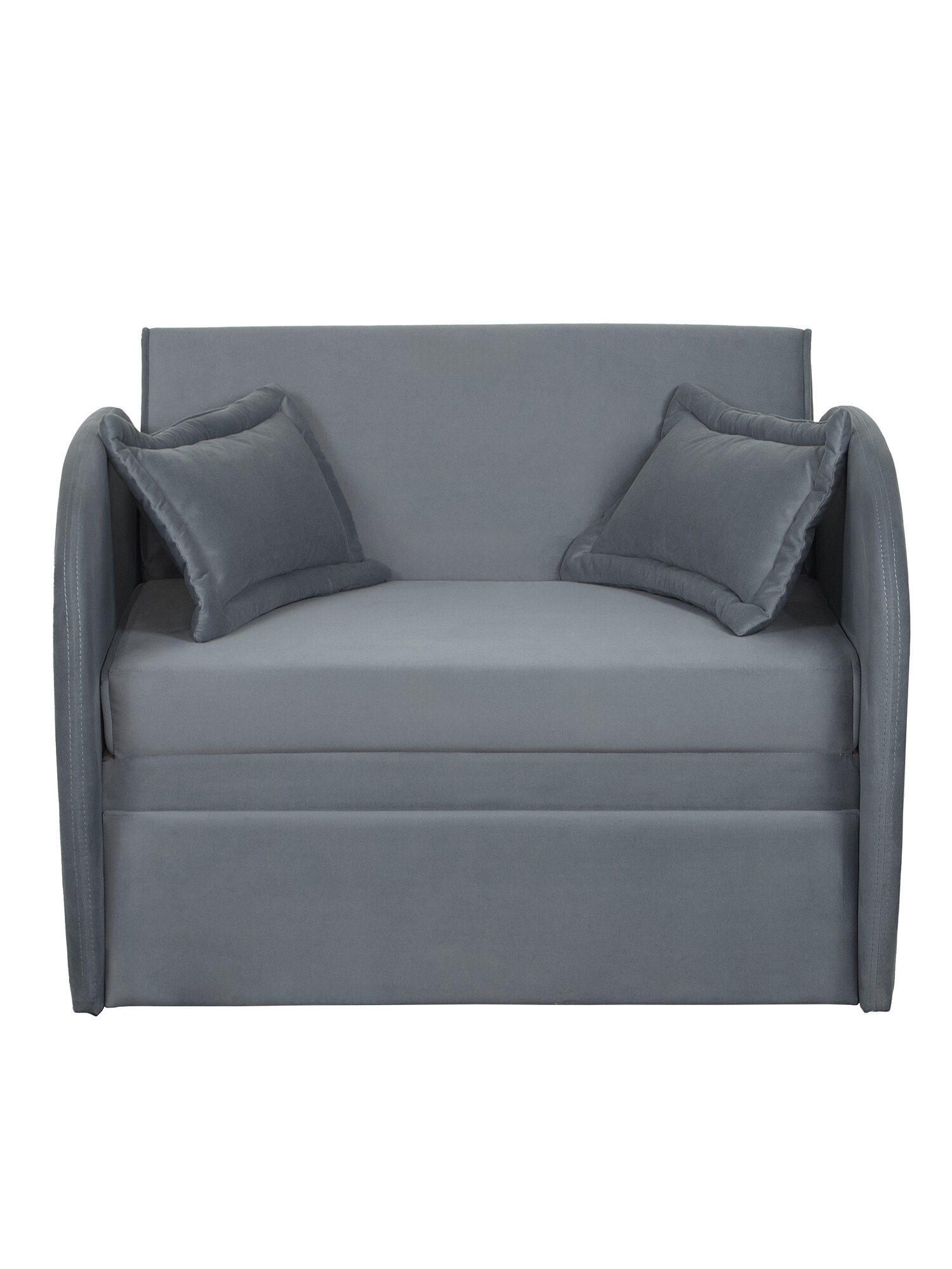 Диван мини раскладной Тедди кресло-кровать в детскую, на балкон, на кухню 100х87х73. Спальное место 90х177