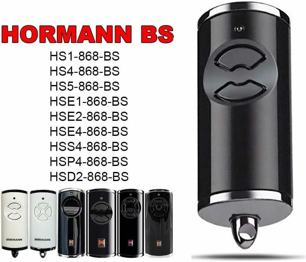 Пульт дистанционного управления воротами, ручной передатчик Hormann HSE2-868-BS, Hormann HSE4-868-BS, 868MHz