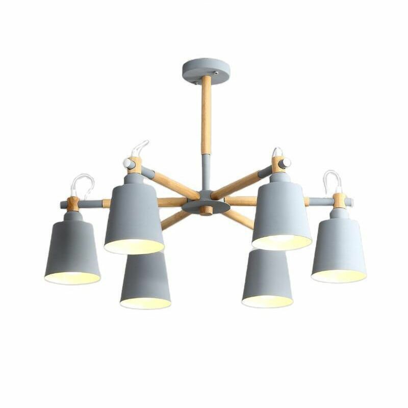 Современная простота / Ресторан Спальня Деревянная люстра * 6