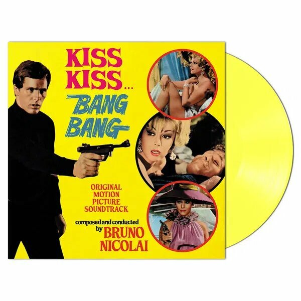 Виниловая пластинка Bruno Nicolai / Kiss Kiss… Bang Bang (OST) (coloured) (1LP)
