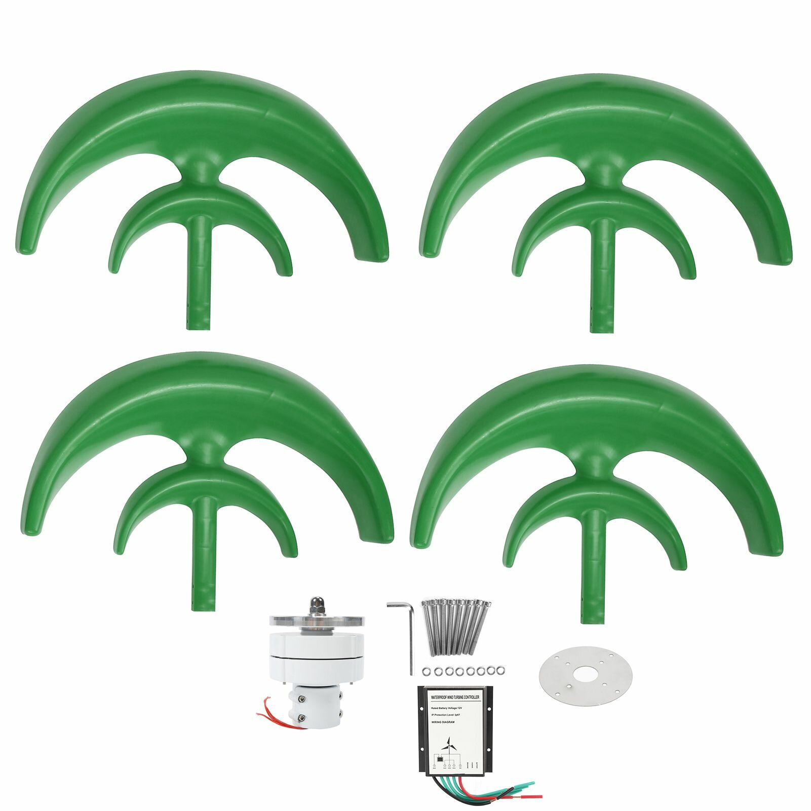 Фонарь-генератор 600W 4-лопастной (12V)