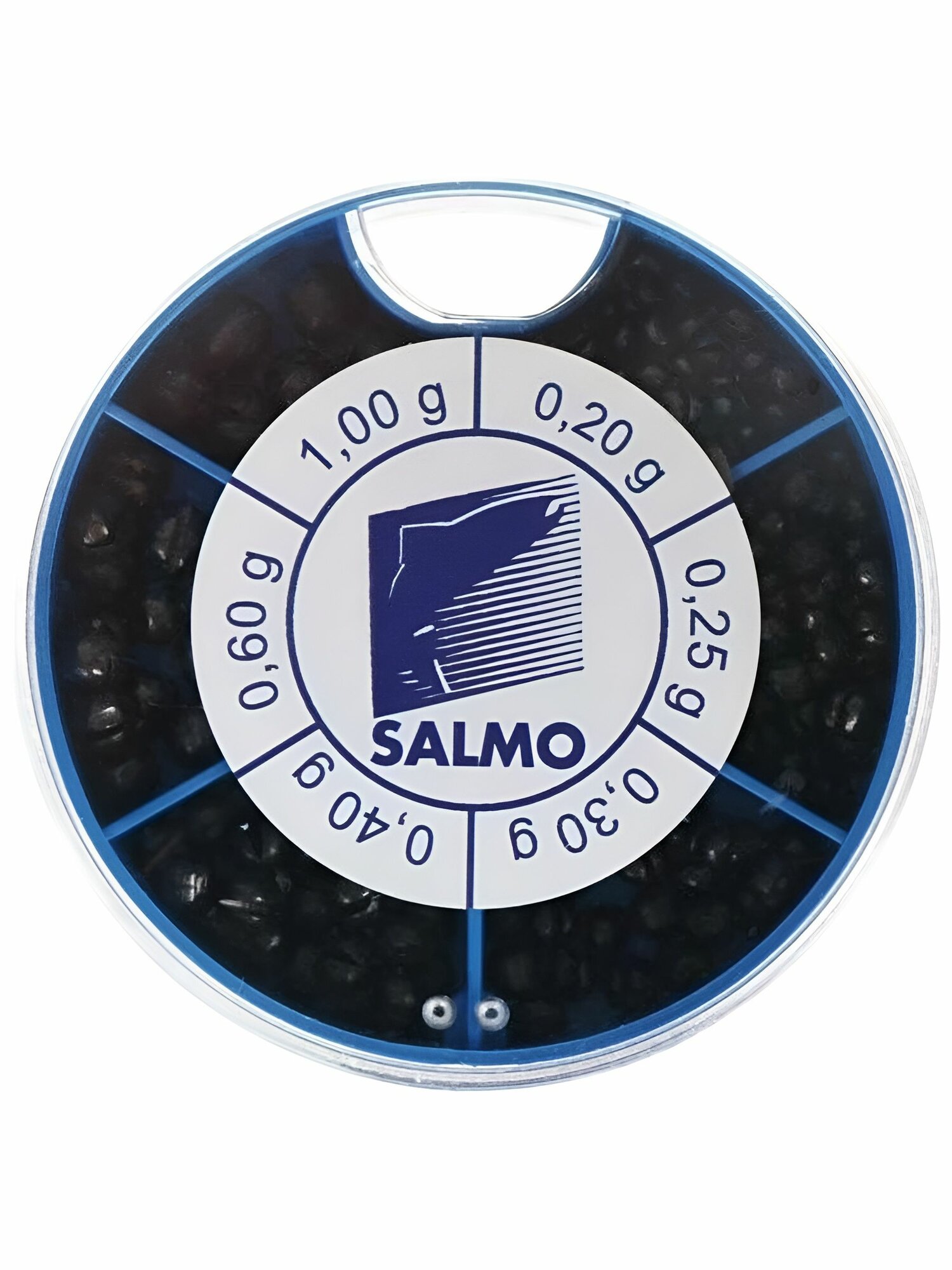 Грузила Salmo "дробинка" , 6 секций, стандартные, 70г, набор