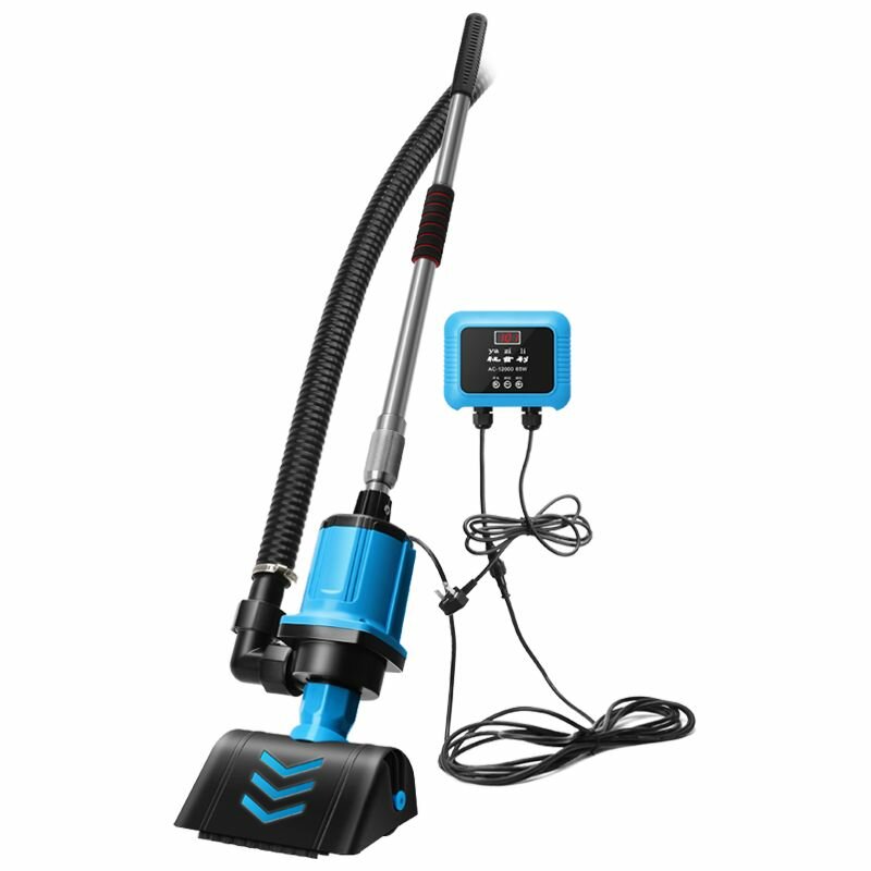 Пылесос для бассейна YAZILI YZ150 мощный и тихий очиститель воды с 12-скоростным инвертором, сильным всасыванием и защитой от перегрузок