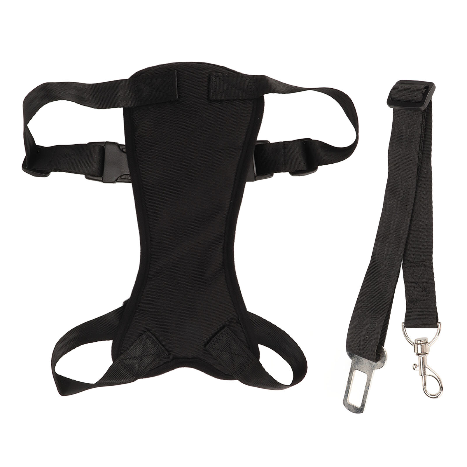 Комплект ремней безопасности для собак в автомобиле, дышащая сетка, регулируемый жилет безопасности для собак, шлейка с ремнем безопасности для автомобиля XL