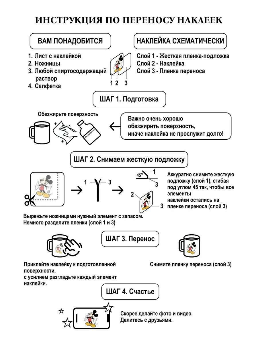 Наклейка для плиты — фото 1
