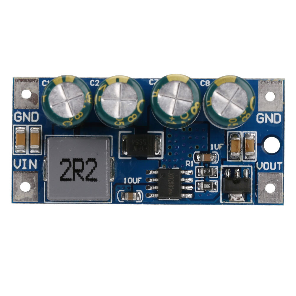 Модуль повышающего преобразователя постоянного тока 60 Вт, 3,7–18 В, до 5 В, 6 В, 9 В, 12 В, 15 В, 19,5 В (6 В).