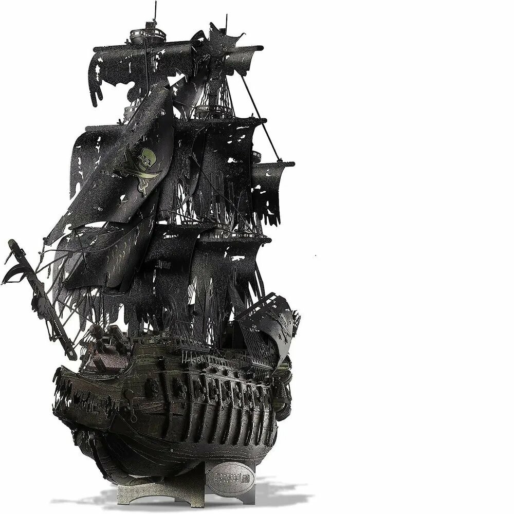 Пазл "Летучий голландец", металлический, 3D, для взрослых, коллекционный, черный