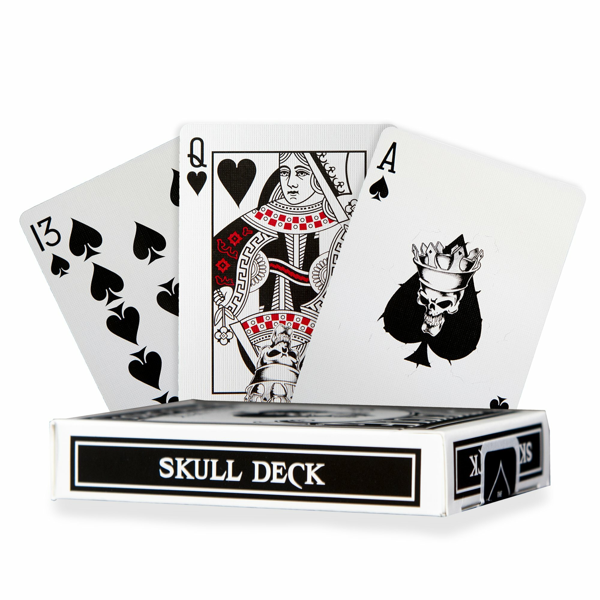 Игральные карты SKULL пластиковые