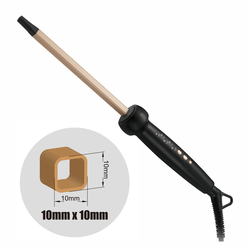 Электрическая завивка волос 9 мм супертонкие mch тугие -lj