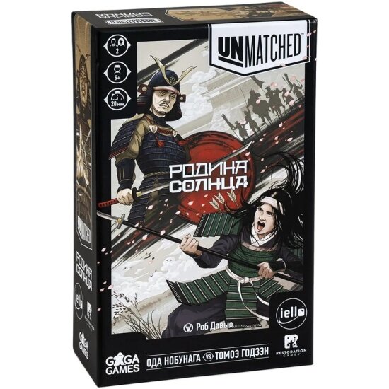 Настольная игра Gaga Games Unmatched. Родина Солнца