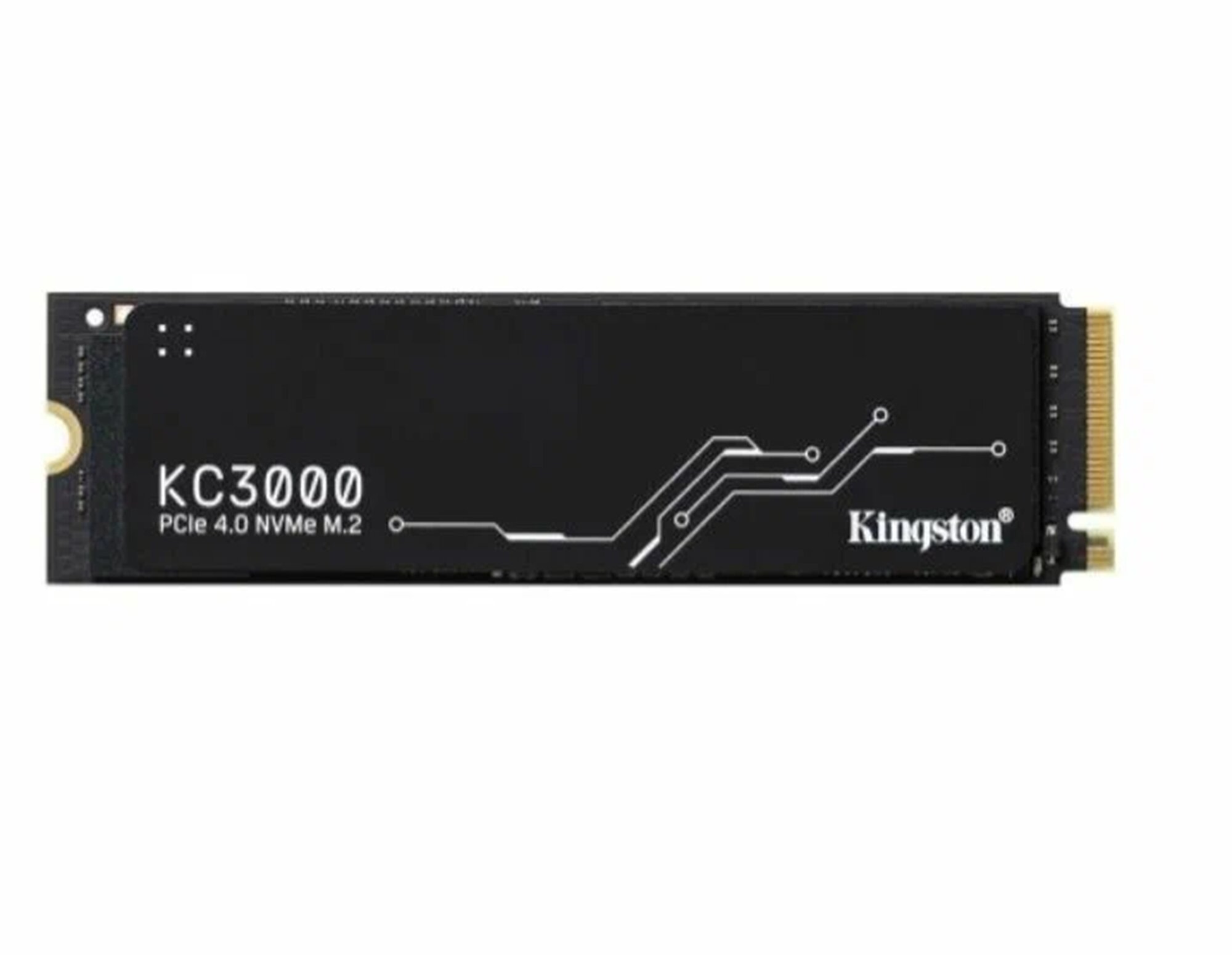 Накопитель SSD Kingston SKC3000S, TLC 3D NAND, 7000МБ/с, 3900МБ/с