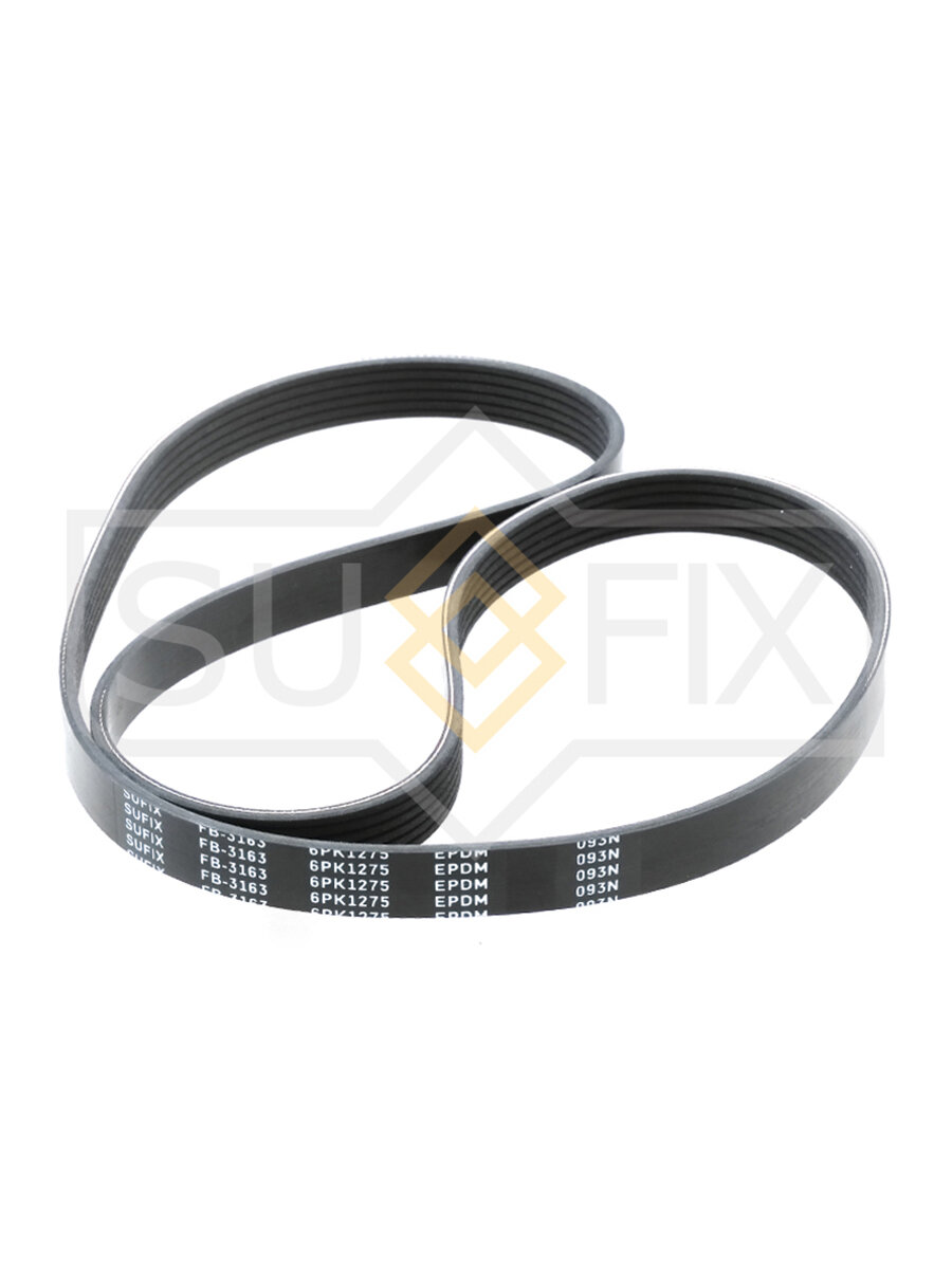 Ремень поликлиновый SUFIX 6PK1275 для OPEL Astra G, H 1.7D 02, HONDA Civic 1.7D 02-05