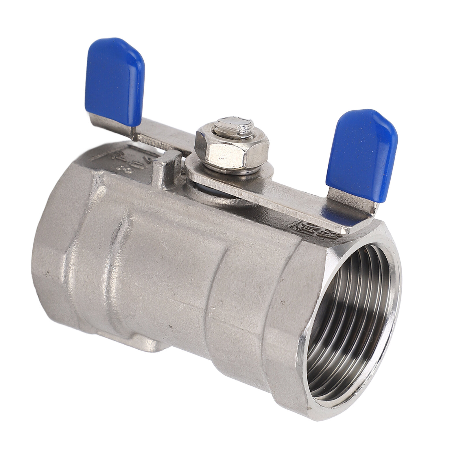 1 дюйм полнопроходной шаровой клапан из нержавеющей стали в форме бабочки с двойной внутренней резьбой шаровой клапан для садовых насосных смесителей