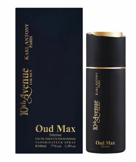 Туалетная вода Karl Antony 10th Avenue "Oud Max Intense", мужская, древесная, 100 мл