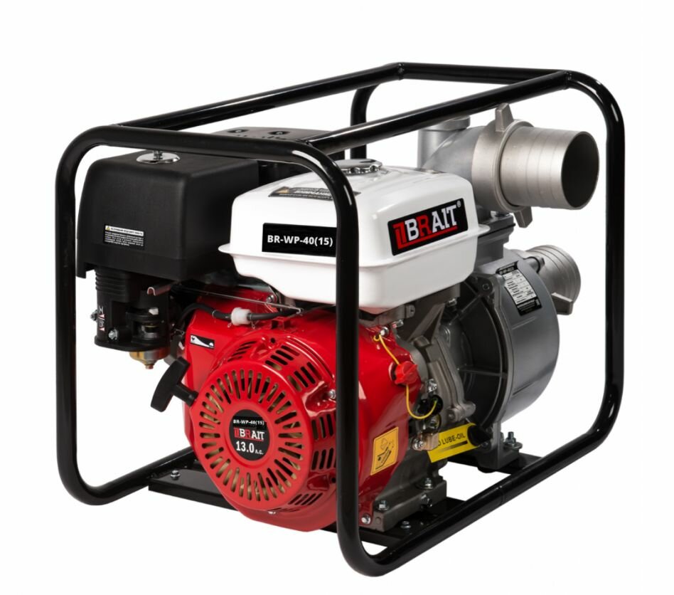 Мотопомпа бензиновая BRAIT BR-WP-40(15) (15.01.015.047)