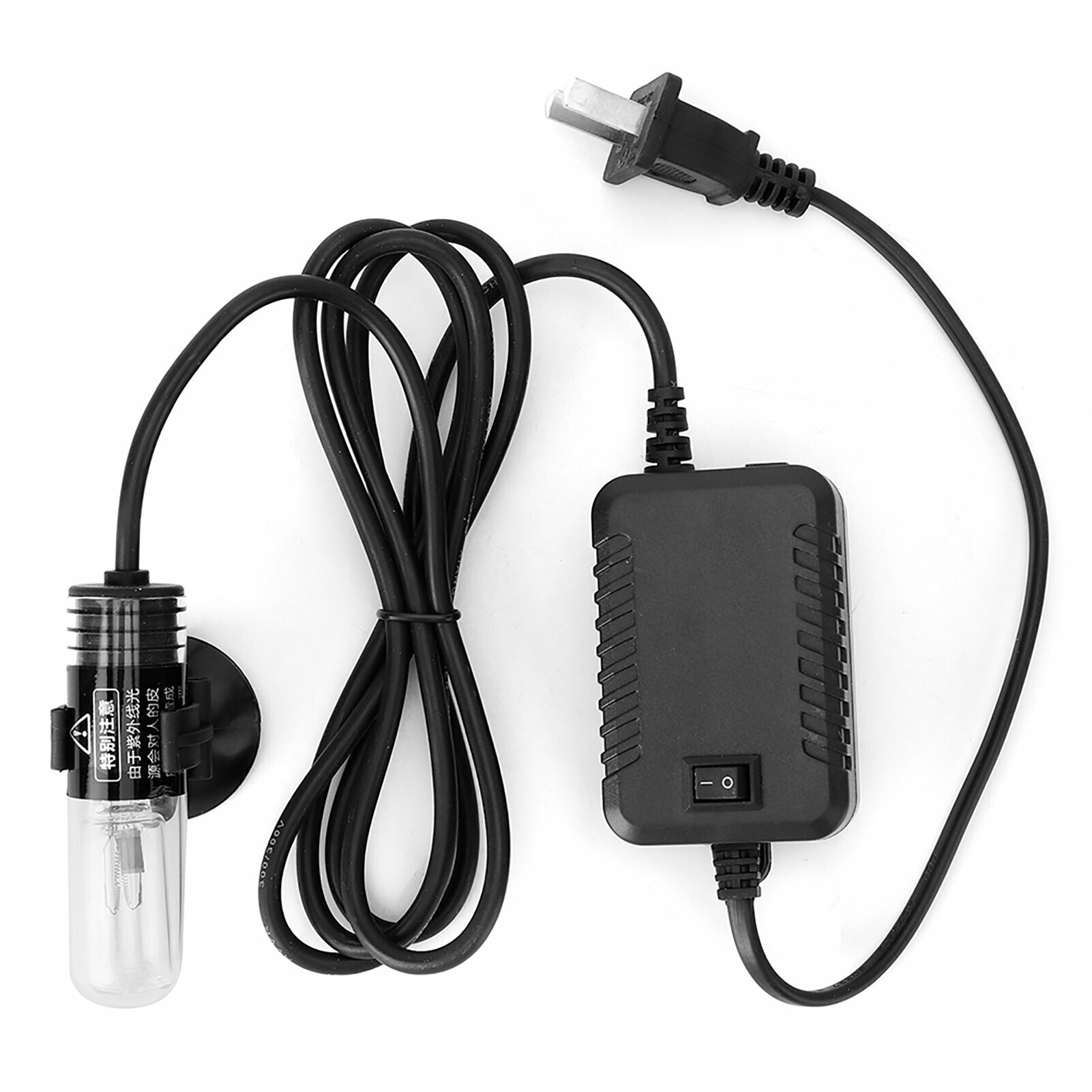 Ультрафиолетовая лампа для стерилизации аквариума AUV-03A мощностью 3 Вт. Погружной ультрафиолетовый стерилизатор для дезинфекции воды в аквариуме.