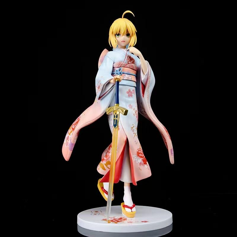 Фигурка , saber, fate , anime figure, В кимоно.(25cm)