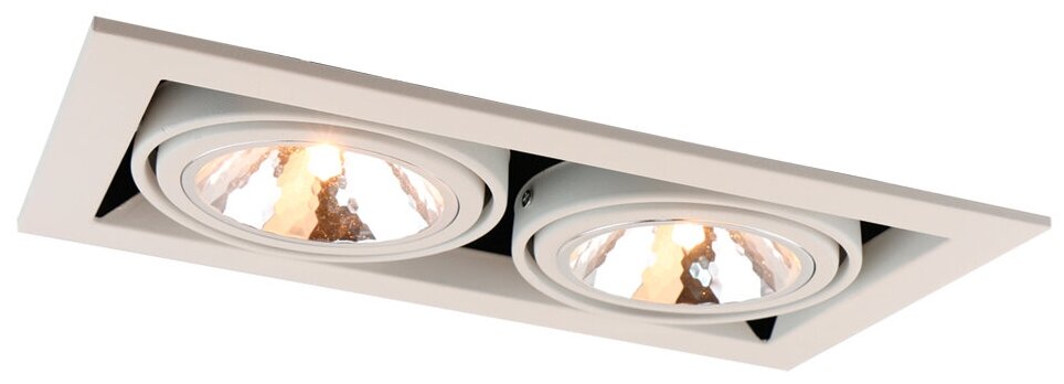Светильник Arte Lamp Cardani A5949PL-2WH, G9, 80 Вт, 2 лампы - комплект 5шт.