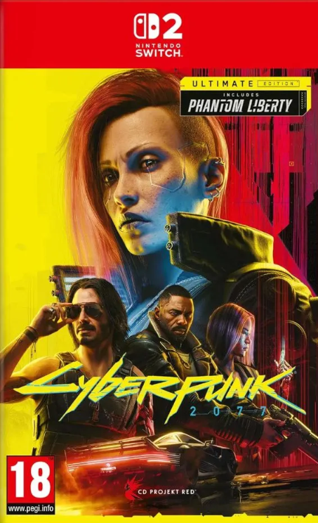 Игра Cyberpunk 2077 для Nintendo Switch 2 (Русская версия)