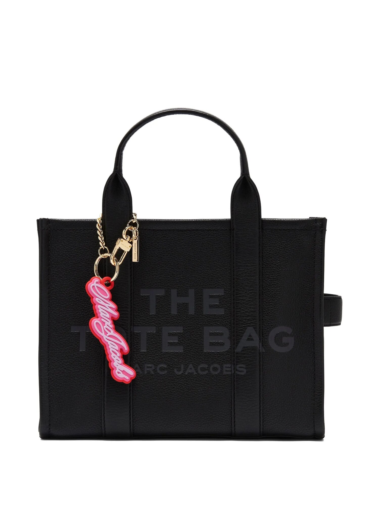 Сумка MARC JACOBS The Cursive Logo, розовый — фото 1