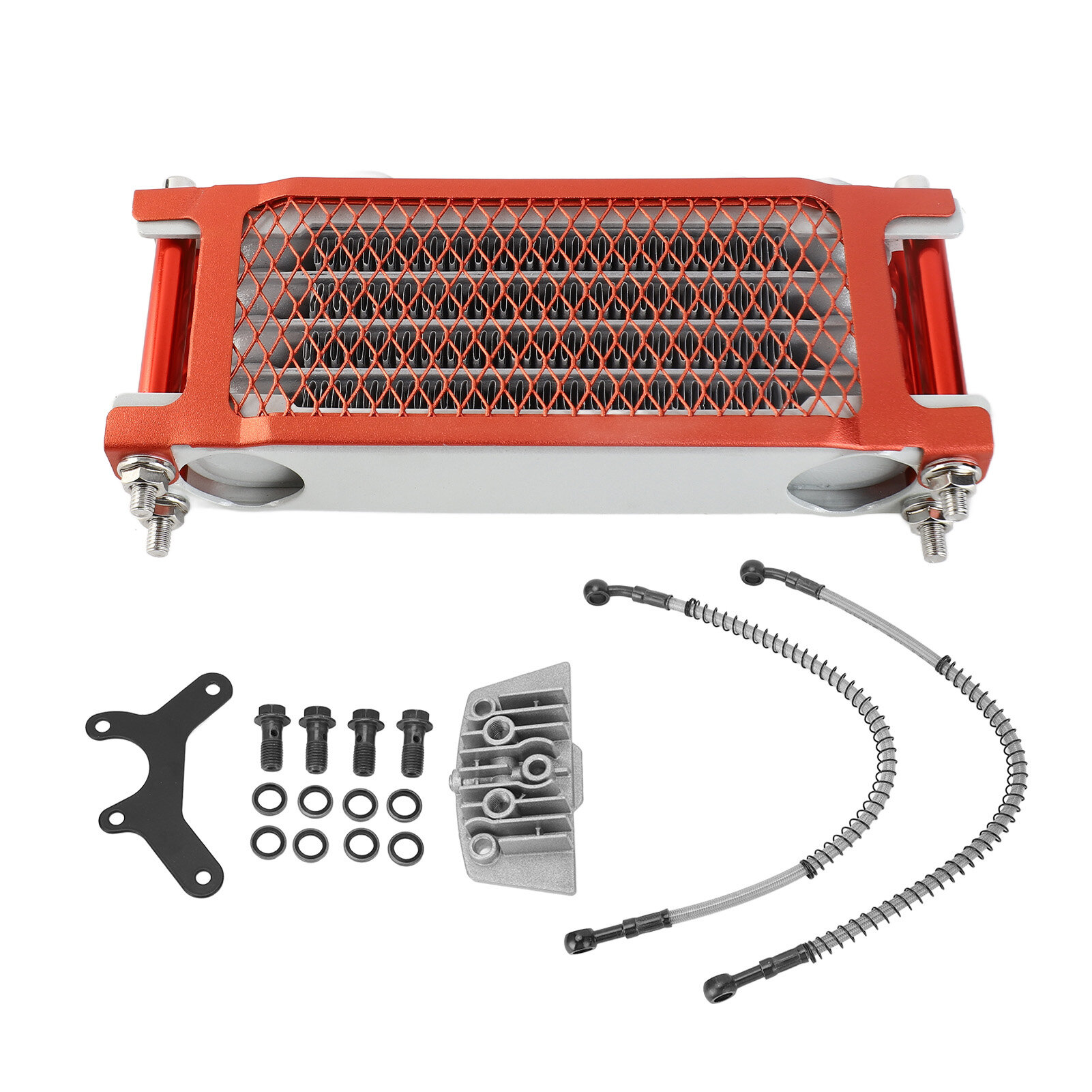 Мотоциклетный масляный набор алюминий 4 ряда Высокая эффективность замена для обезьяны 125 50 куб. См до 150 куб.