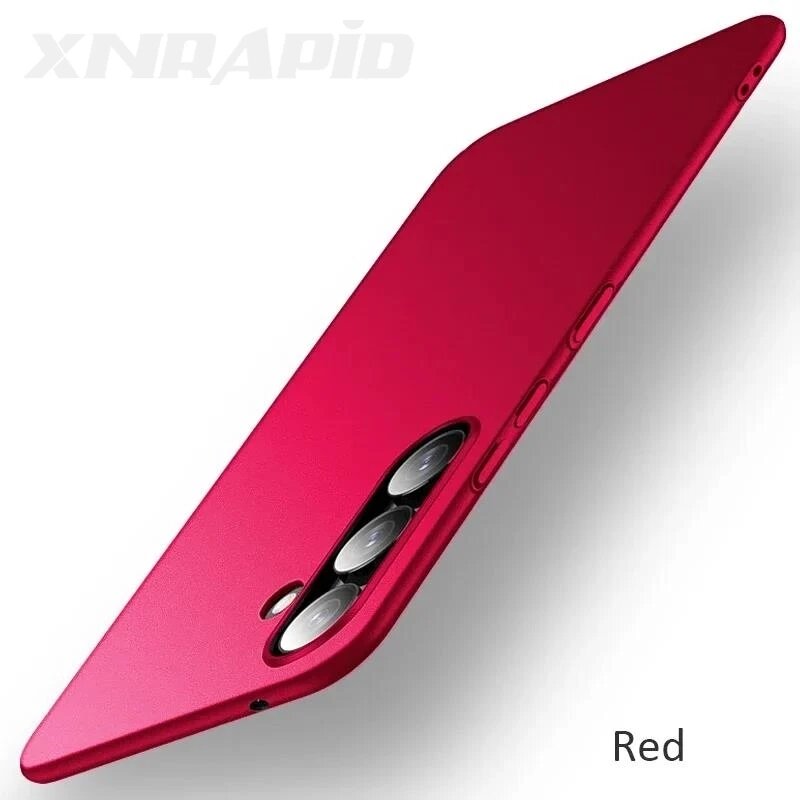 Funda для Samsung Galaxy A15 A25 A35 A55 A17 A37 A57 A26 A36 A56 5G Жесткий Red, Galaxy A57 5G