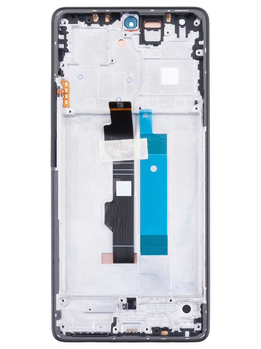 Дисплей для Xiaomi Redmi Note 13 Pro 4G модуль с рамкой и тачскрином (черный) OEM