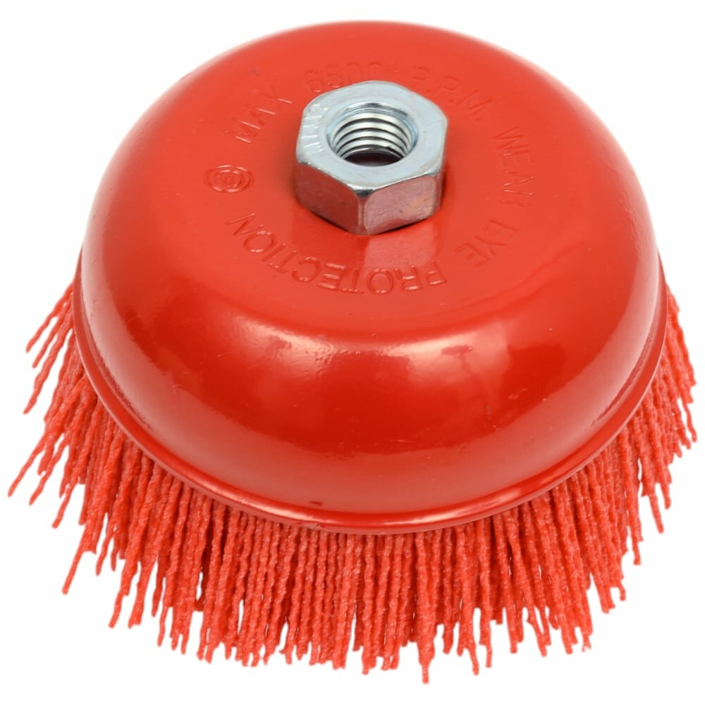 Чашечная нейлоновая щетка для ушм HEADROCK 401-055-125