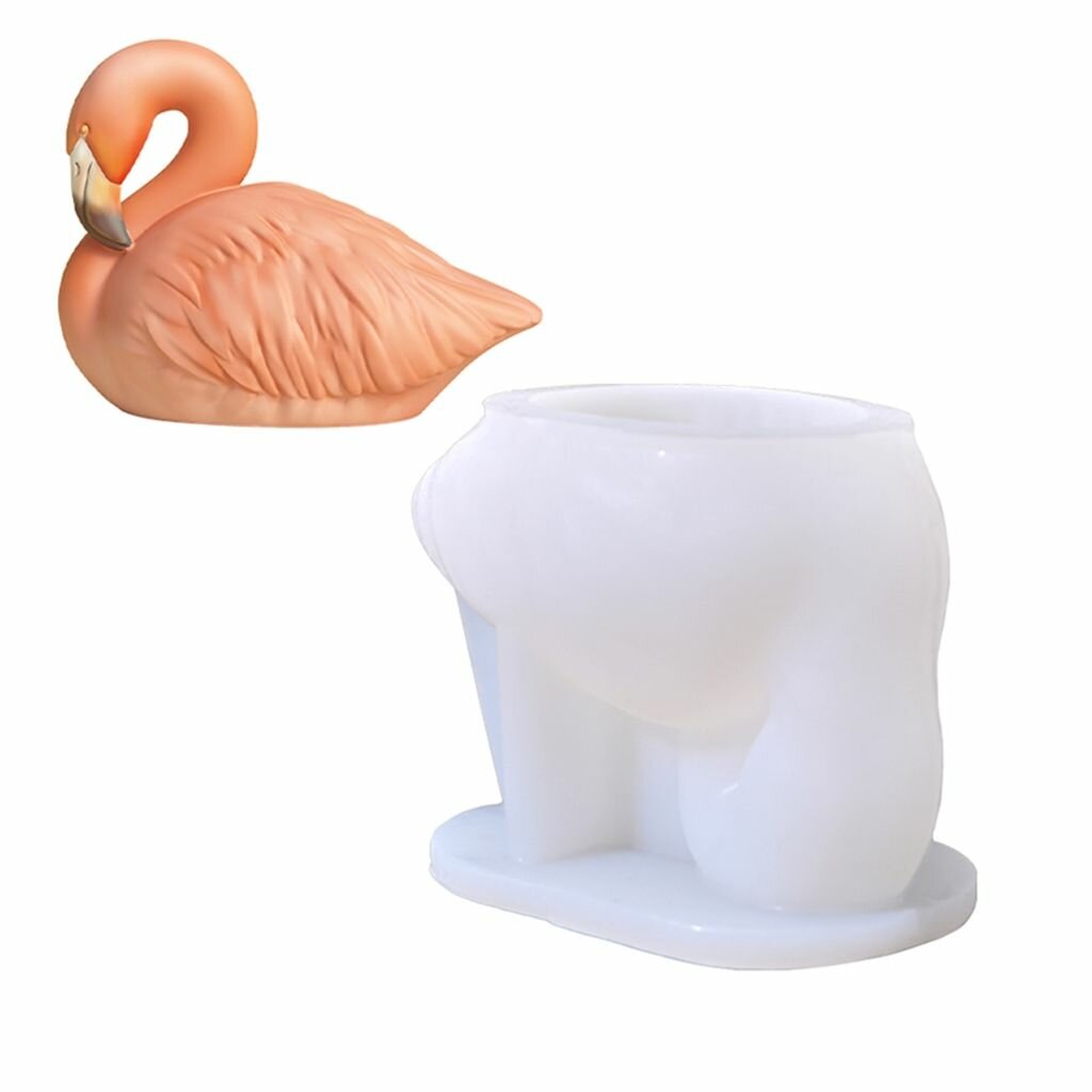 Силиконовые формы "Фламинго"