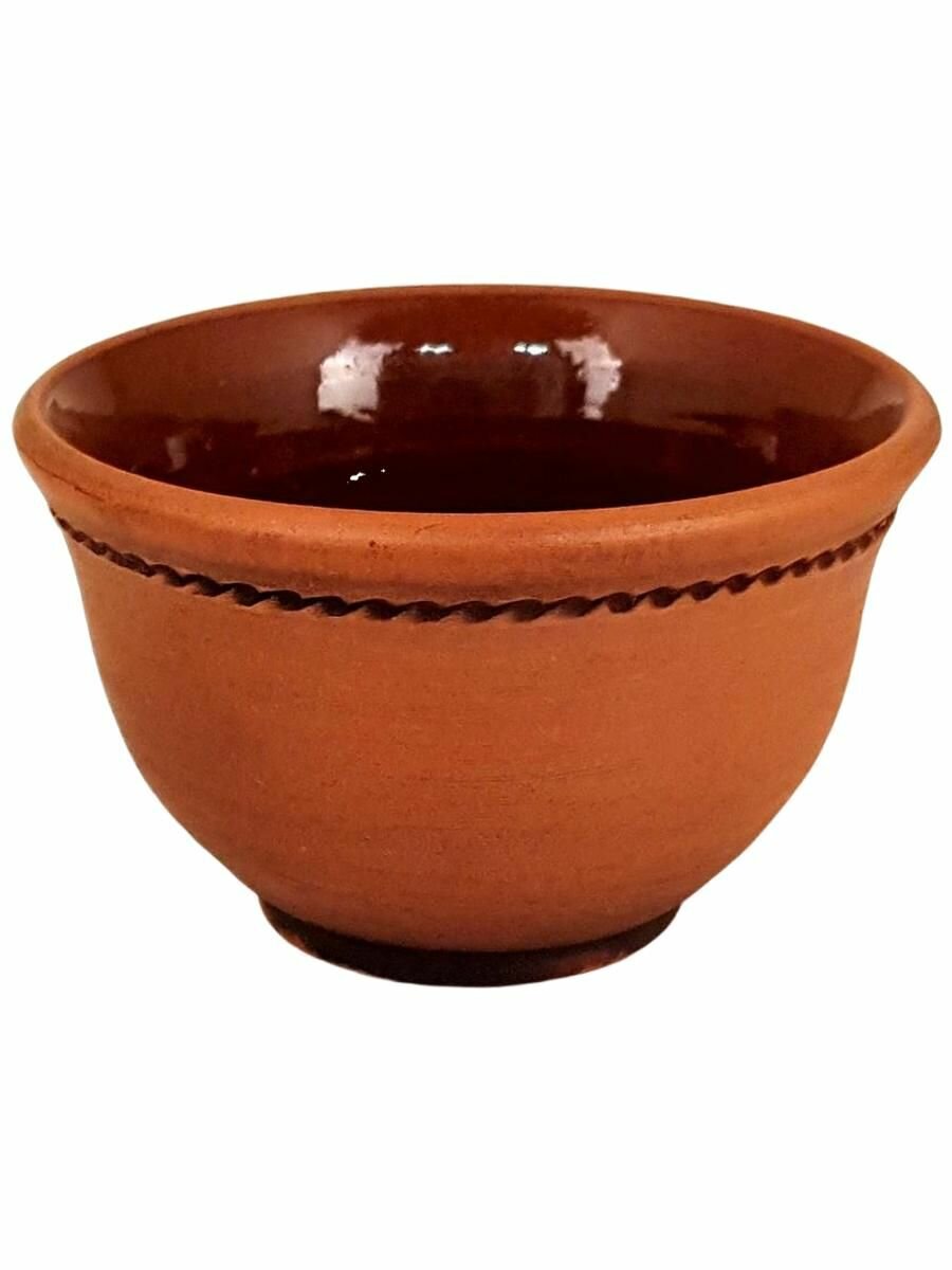 Универсальный горшочек, Пиала 10 см. + глазурь, глина, керамика, ручная работа