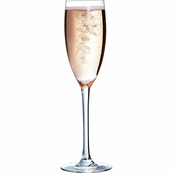 Бокал-флюте "Каберне", бокал - 6 шт. 160 мл, H - 22.3 см, D - 5.3 см.