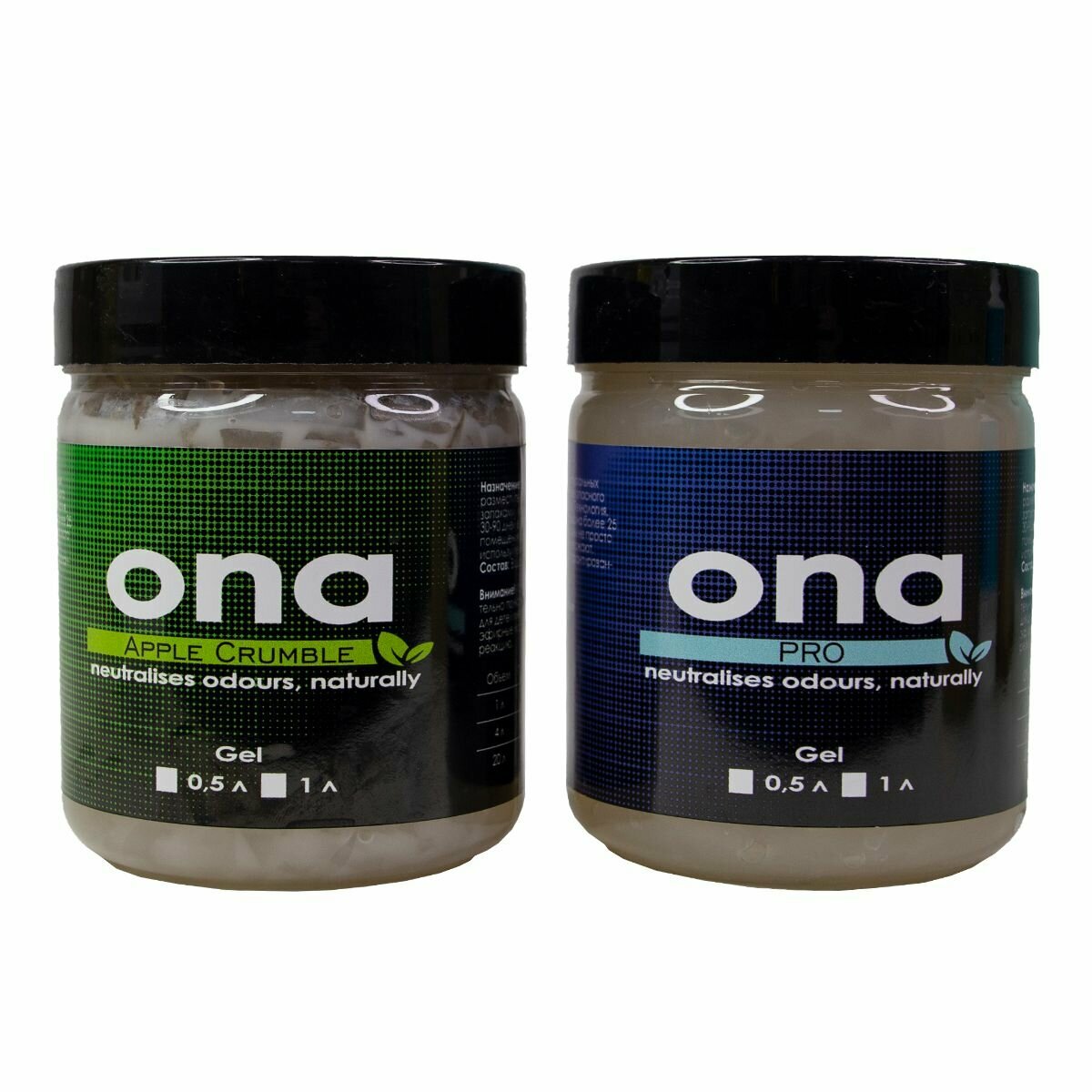 Комплект ONA гель (Apple Crumble + PRO) 2x0,5 л
