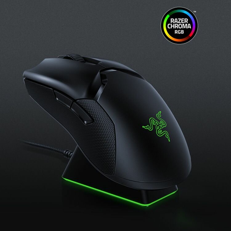 Беспроводная игровая мышь Razer Viper Ultimate с зарядной док-станцией